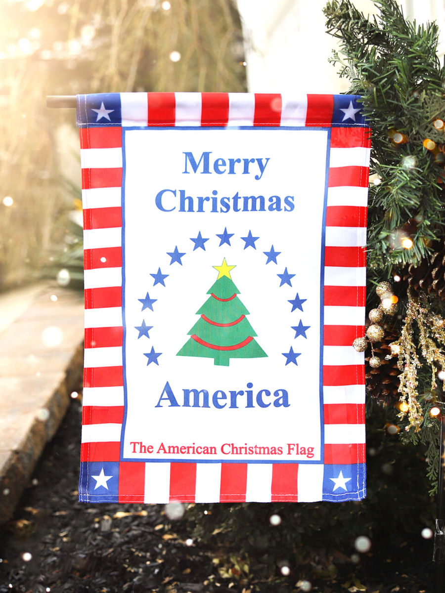 American Christmas Garden Flags (12.5 in. x 18 in.) | American ...